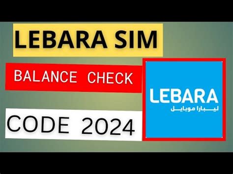 Lebara Balance Check Code Ksa Lebara Sim Card Balance Check YouTube