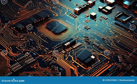 Connector Technology Nodes Stock Illustration Illustration Of Gate