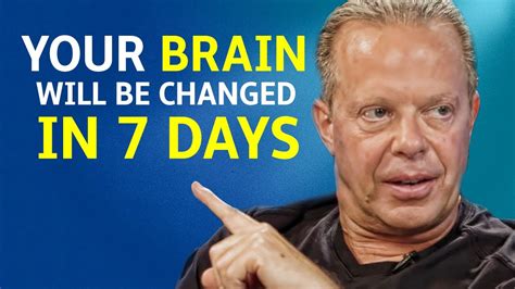 Reprogram Your Brain Only Takes Days Change Your Future Dr Joe Dispenza YouTube