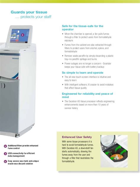 Tissue Processor Excelsior As Brochure