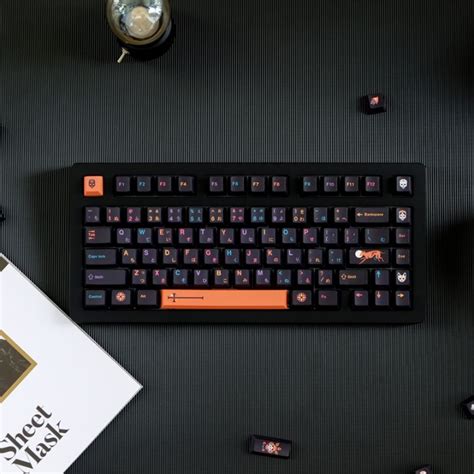 GMK Underground World Keycap Keys Cherry Profile PBT Five Sided Sublimation Keycaps With U