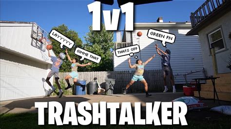 1v1 Against Trash Talker Intense Youtube