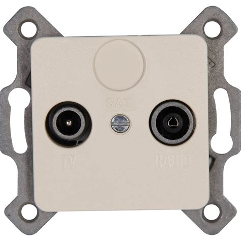 Europa Antenna Socket Tv Rf Colour Cream White Heinrich Kopp Gmbh