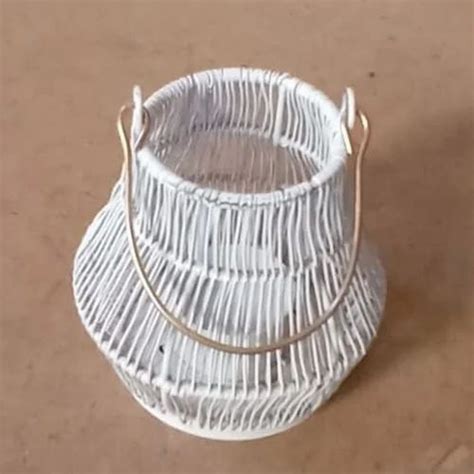 Plain White Colour Coated Ss Lamp For Indoor At ₹ 60 Piece In