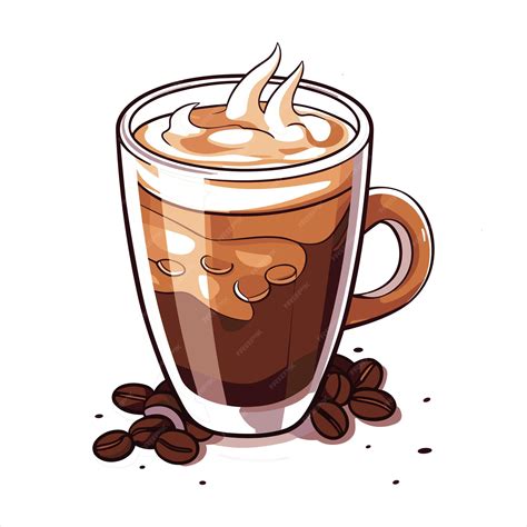Premium Vector Cocktail Drink Glass Vector Illustration