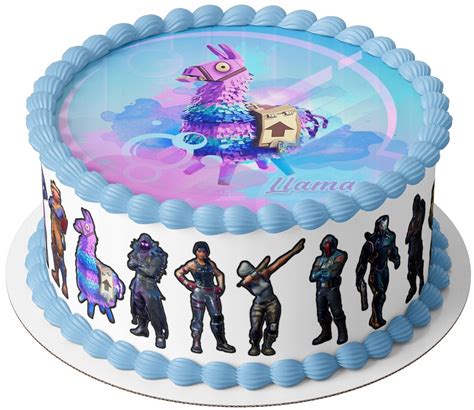 Zestaw Op Atek Na Tort Postacie Fortnite Wzory Oficjalne Archiwum Allegro
