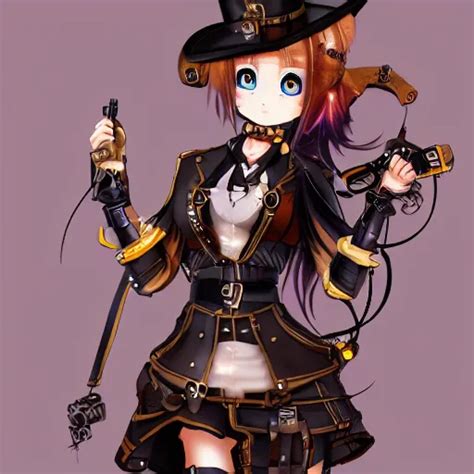 Steampunk Anime Girl
