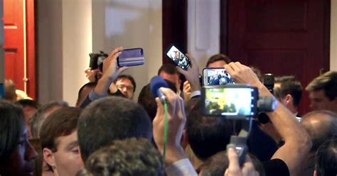 Republicans Storm Closed Door Impeachment Hearing