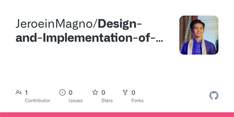 Github Jeroeinmagnodesign And Implementation Of A Simple Arithmetic