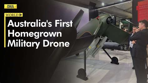 BAE Systems Australia Unveils STRIX Its First Homegrown Military Drone World News DNA India