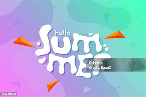 여름의 글자 구성과 추상적인 모양 여름 레터링 벡터 스톡 일러스트레이션 개념에 대한 스톡 벡터 아트 및 기타 이미지 개념 계절 관광 리조트 Istock