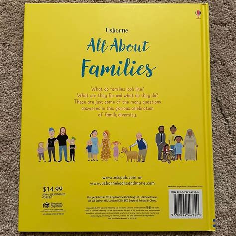 All about Families by Felicity Brooks, Hardcover | Pangobooks