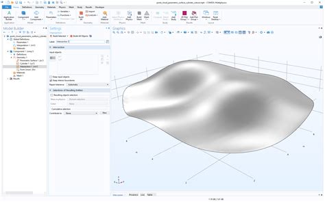 How To Convert Point Cloud Data To Surfaces And Solids Comsol Blog