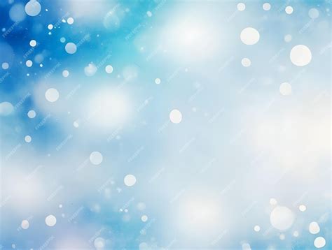 Premium Photo Blue Watercolor Bokeh Background