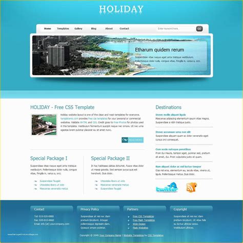 44 free css website templates heritagechristiancollege