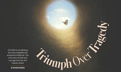 Triumph Over Tragedy Markettinger Story Devorie Kreiman