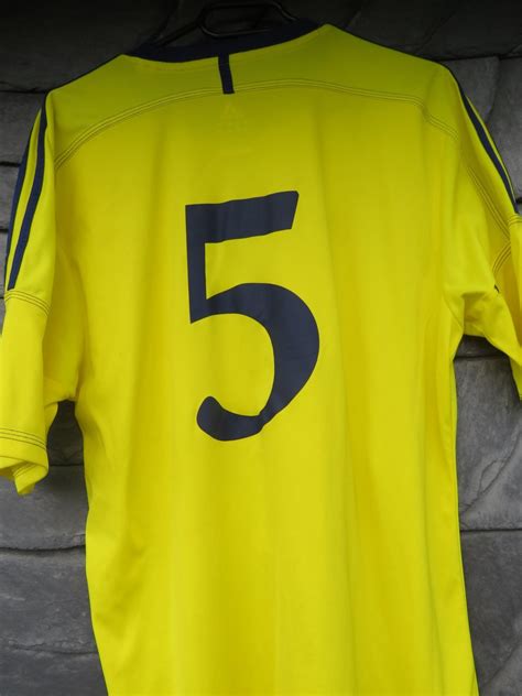 Fc Marisca Mersch Home Camisa De Futebol Unknown Year Sponsored By Total