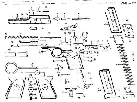 Walther Tp Схемы оружие Галерея оружия и боеприпасов