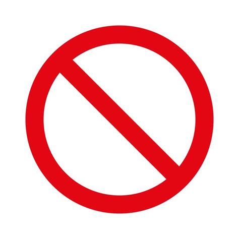 No Symbol Vector Art Icons And Graphics For Free Download