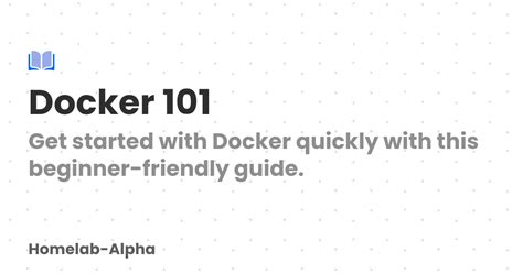 Docker Homelab Alpha