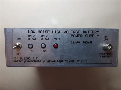 Power Supply Impedance Measurements For High Voltage Supplies Electronic Projects For Fun