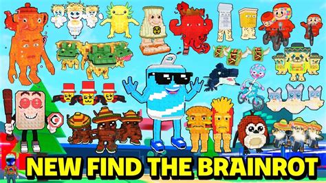 191 How To Get All New 20 Brainrots In Find The Brainrot Roblox