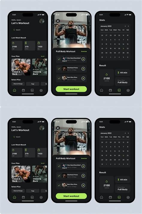 Fitness Mobile App Design Inspiration Mobile App Design Inspiration
