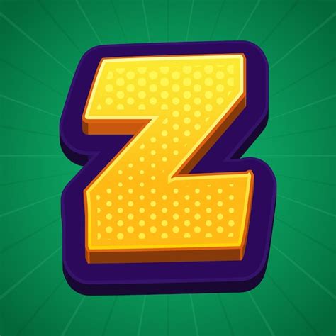 Premium Vector 3d Illustration Of Small Letter Z
