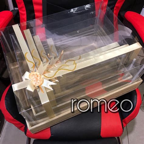 Jual Box Seserahan 1 Set Isi 4 Kotak Hantaran Kotak Seserahan