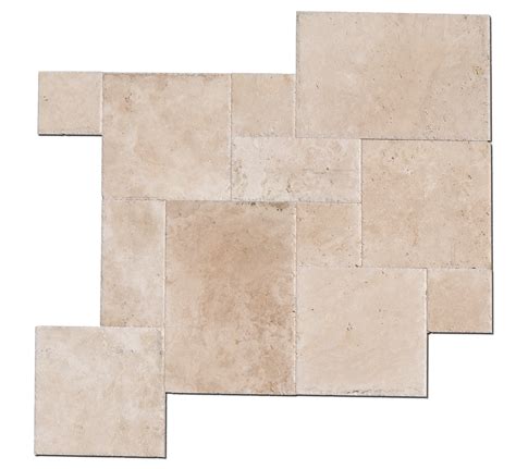 Travertine Ivory 4pc Pattern Parkline