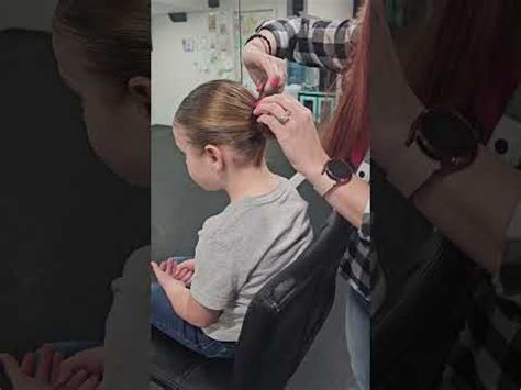 Middle Part Low Bun Tutorial YouTube