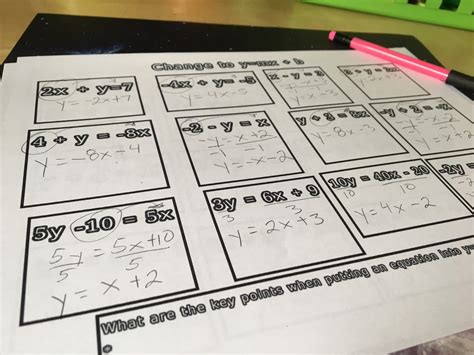 Systems Of Linear Equations Elimination Activity 3 Practices Tessshebaylo