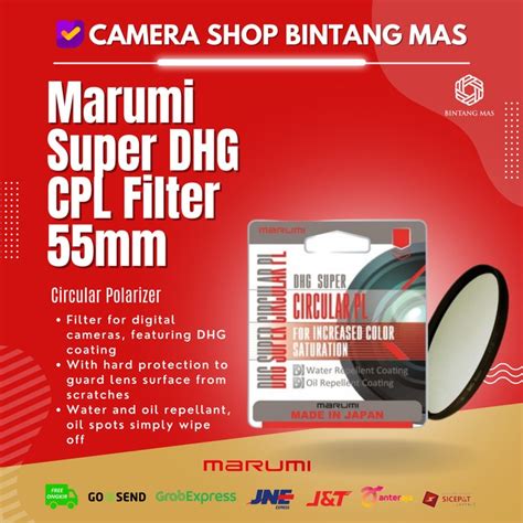 Jual Marumi Super Dhg Cpl Filter 55mm Shopee Indonesia