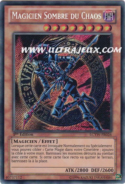 Carte Yu Gi Oh Magicien Sombre Du Chaos [lcyw Fr026]