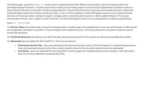 Service Dell Unity Unisphere Overview Dell Technologies Info Hub