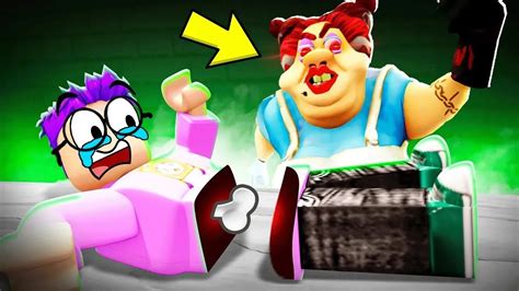 Can We Escape Evil Lunch Lady In Roblox Obby Youtube