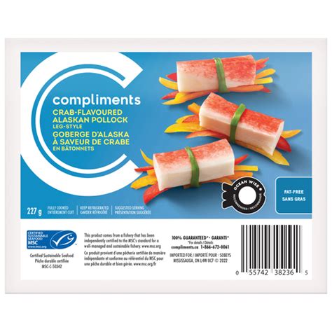 Buy Compliments Balance Imitation Crab Legs 227 G Safeway Canada