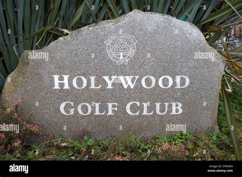 Holywood Golf Club Home To Rory Mcilroy County Down Northern Ireland Uk