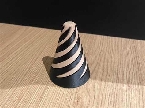 Impossible Passthrough Spiral Cone By Mathiasdela Makerworld
