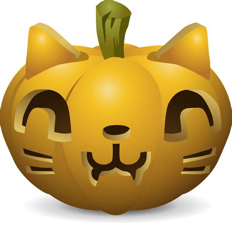 Cat Pumpkin Faces