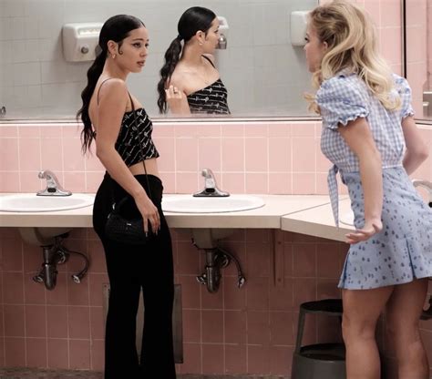 Euphoria Season 2 Maddy Perez Cassie Howard Alexa Demie Sydney Sweeney Stills Outfit Inspo