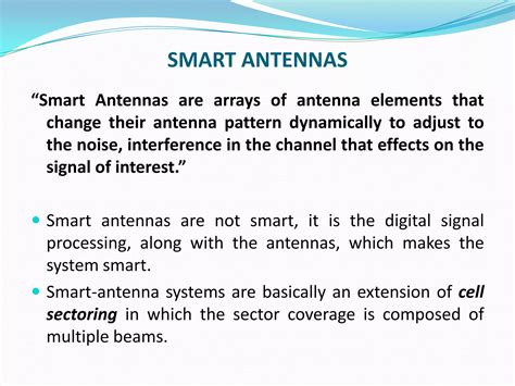 Smart Antennas Pptx
