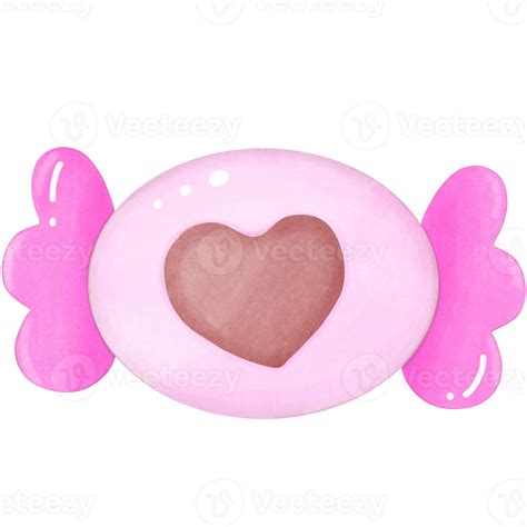 Valentines Day Heart Candy 54792795 Png