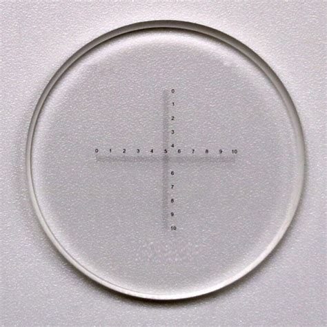 Diameter 16mm Eyepiece Micrometer Ocular Calibrati Vicedeal