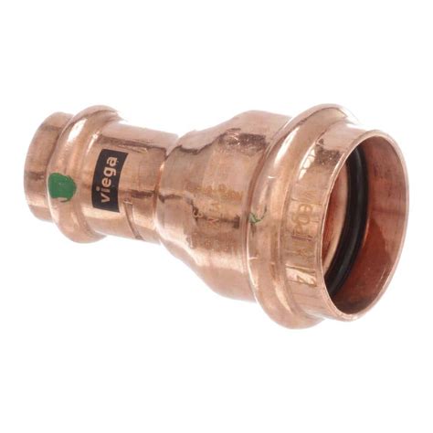 Viega Propress 1 In X 12 In Press Copper Reducer 10 Pack 15603