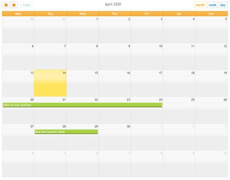 Events Calendar Launched For Open Source Orand Embedded Systems