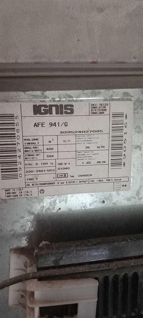 Фризер ракла Ignis гр Русе Мидия Енос • Olx Bg