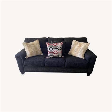 Bobs Discount Furniture Comfy Couch With Throw Pillows Aptdeco