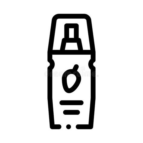 Sex Grease Bottle Icon Vector Outline Illustration Stock Vector Illustration Of Black Lined