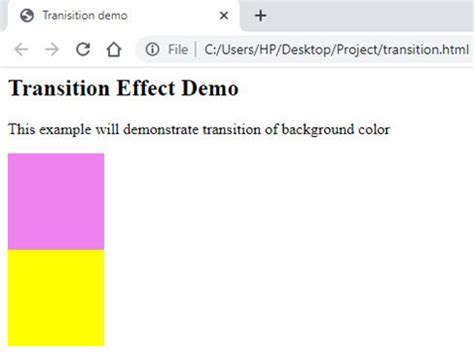 Css Transition Effects Examples Of Css Transition Effects